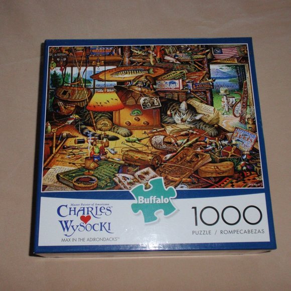 Buffalo David Bitton | Games | Buffalo 00 Pc Puzzle Charles Wysocki Max ...
